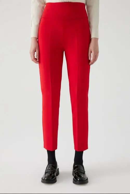 EXQUISE High Carrot Fit Pants