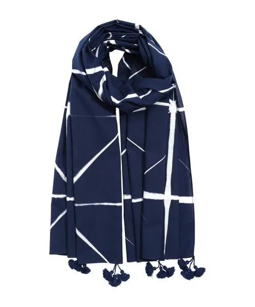 Echo Shibori Sarong And Bag