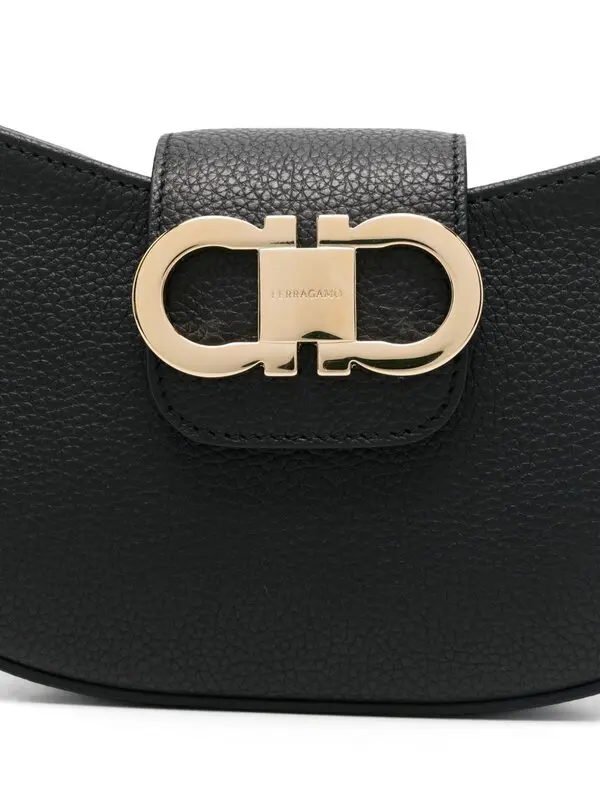 FERRAGAMO Double Gancini Leather Mini Bag - Multicolor