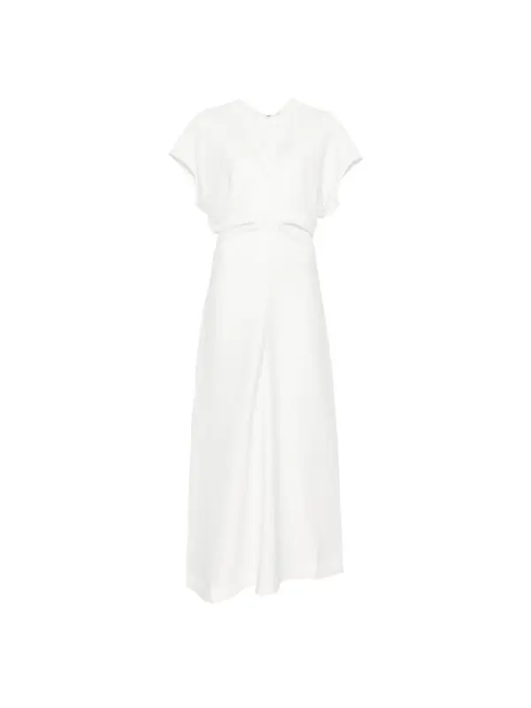 TOTEME Slouch Waist Long Dress - Multicolor