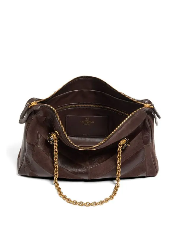 Valentino Garavani Panthea Medium Leather Shoulder Bag - Multicolor