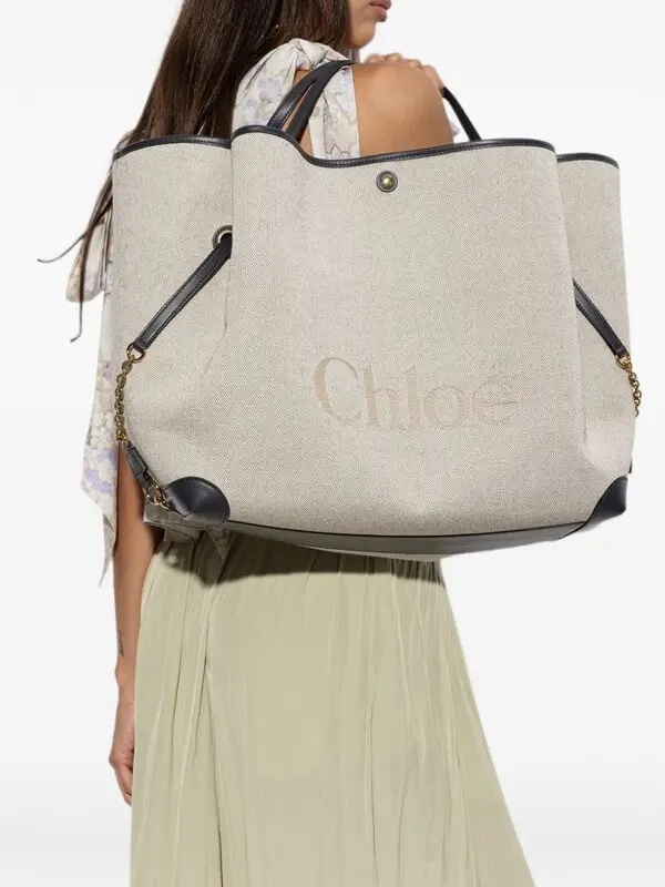 Chloé Large Cabas Bag - Multicolor
