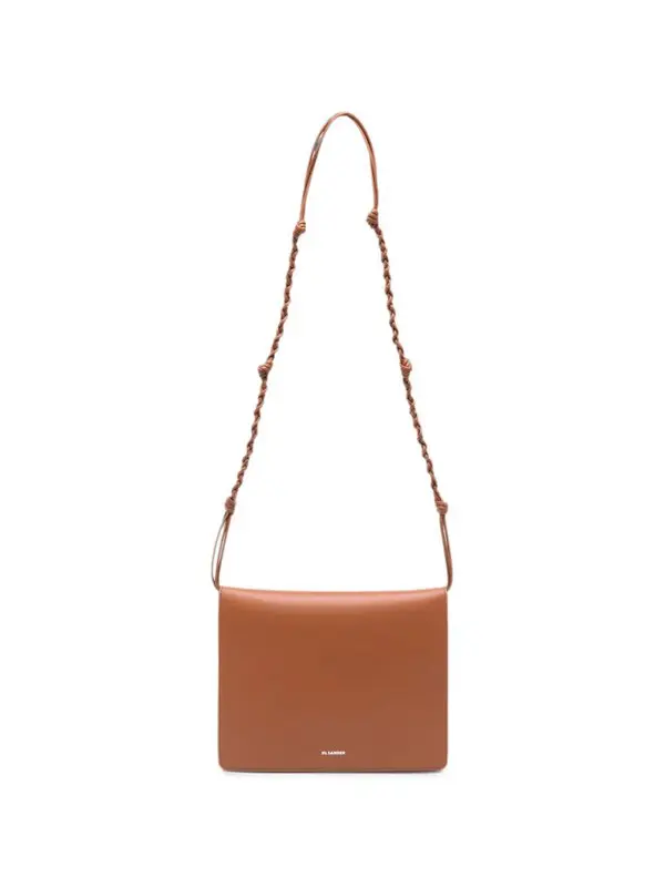 JIL SANDER Tangle Medium Leather Crossbody Bag - Multicolor
