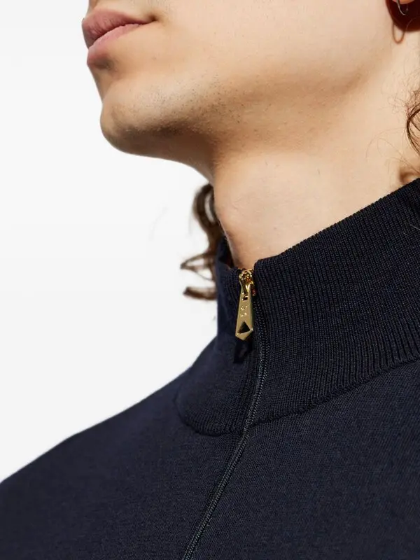 Paul Smith Wool Zipped Cardigan