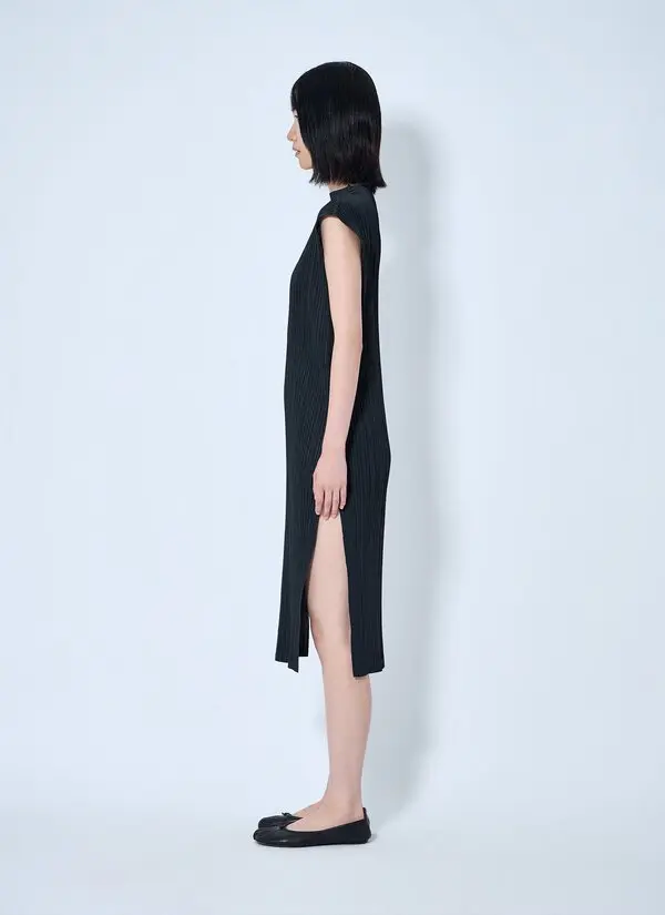 Issey Miyake Swing Solid Tunic Dress