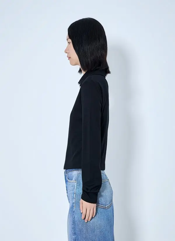 Our Legacy Slim Zip Longsleeve Top