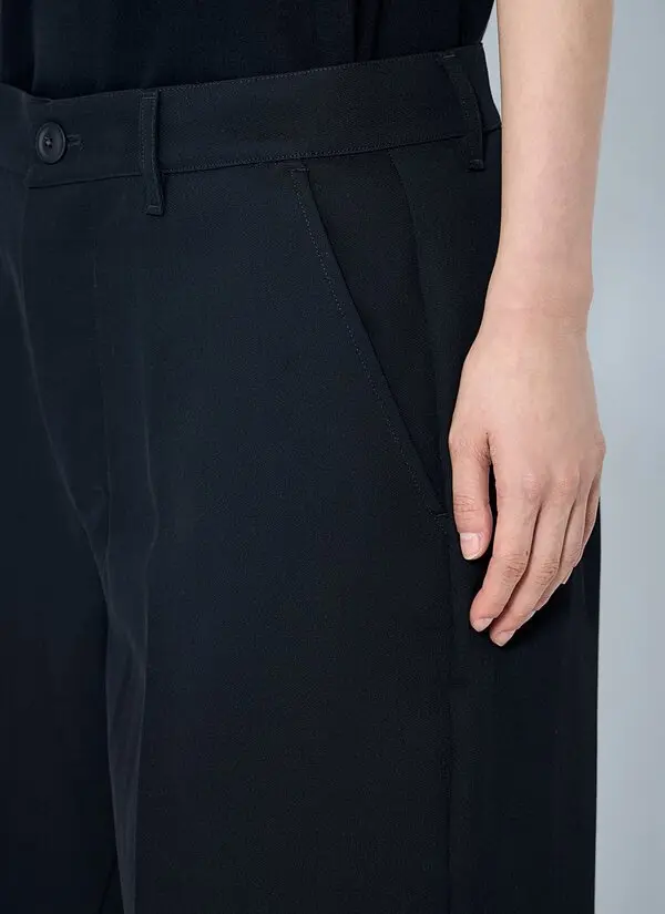 Rick Owens Mid Rise Tailored Culottes