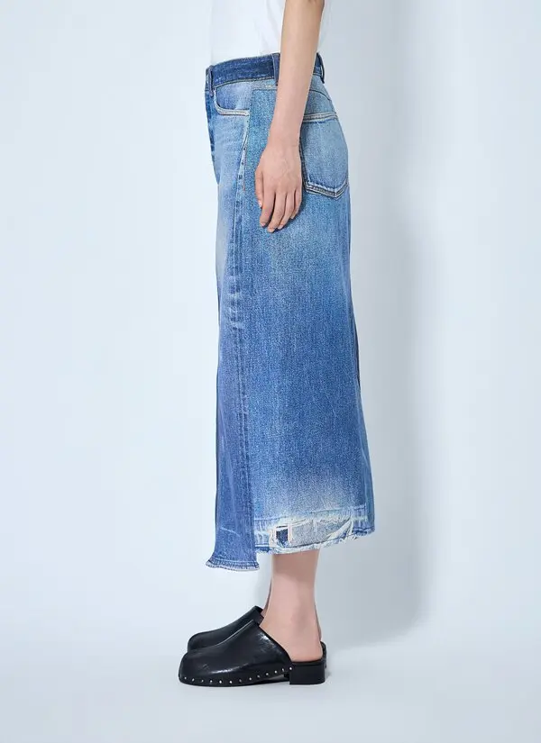 Our Legacy Midi Denim Skirt - Blue