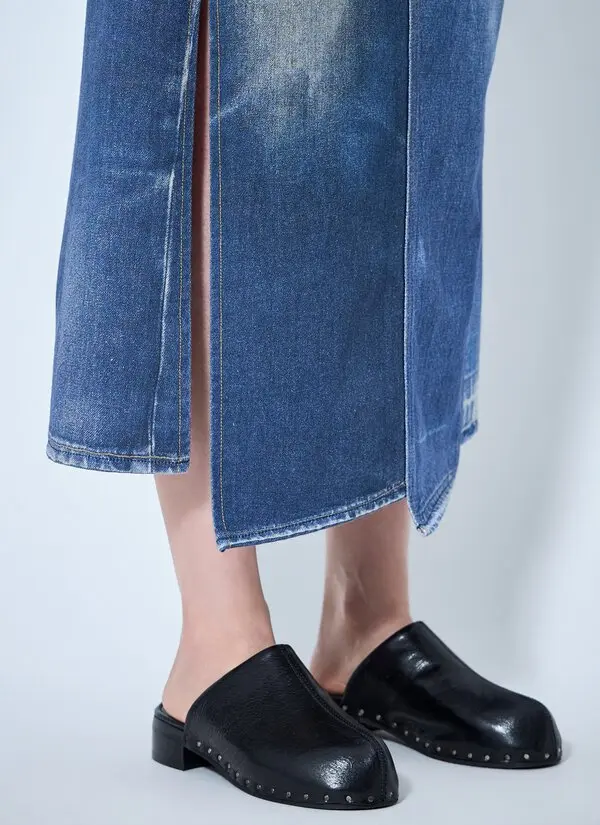 Our Legacy Midi Denim Skirt - Blue
