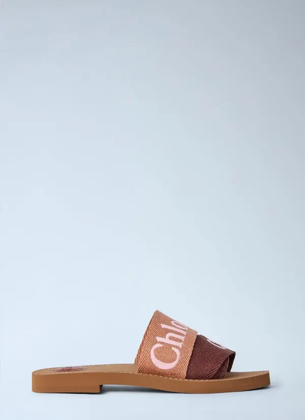Chloé Woody Slides - Pink