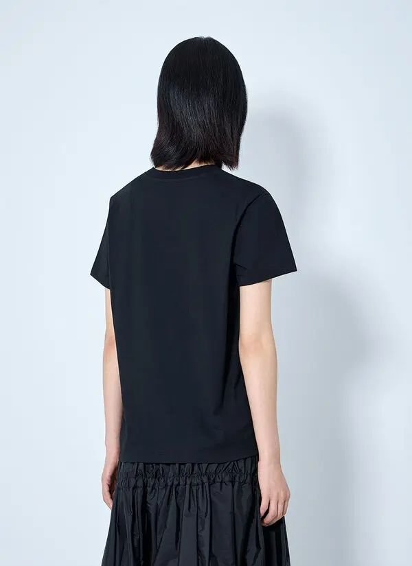 Moncler Logo Embroidered T-shirt