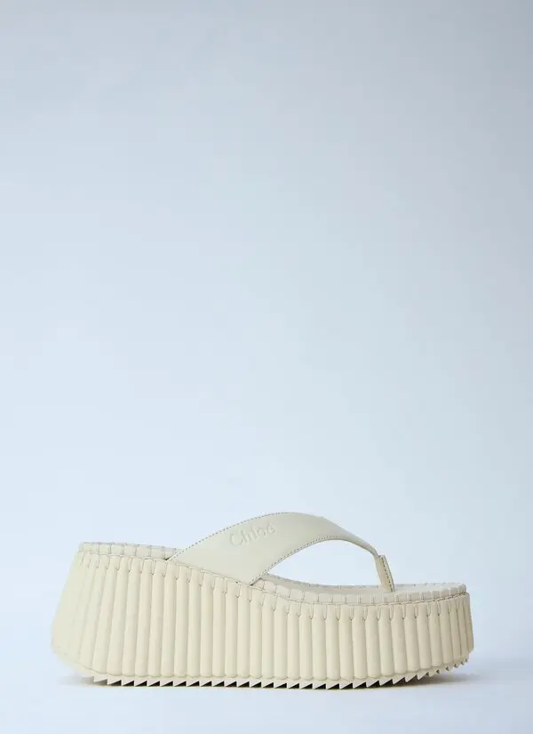 Chloé Nama Wedge Sandals
