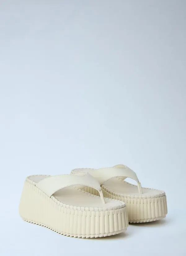 Chloé Nama Wedge Sandals