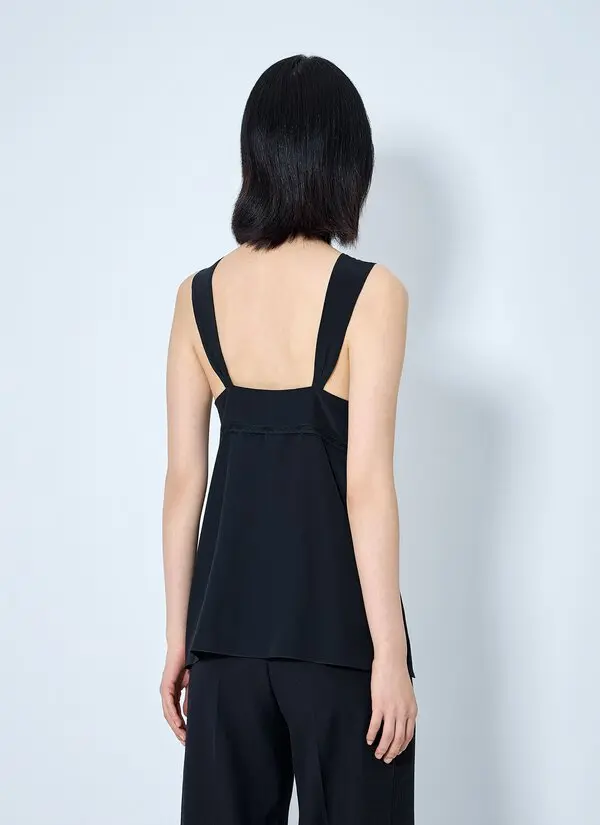 Chloé Lace-trim Silk Crêpe Camisole