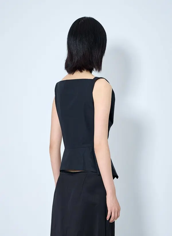 VIVIENNE WESTWOOD Sleeveless Peplum Vest