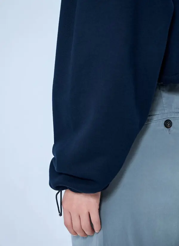 Miu Miu Zip Fleece Sweatshirt