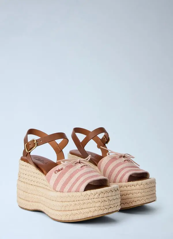 Chloé Isla Wedge Espadrilles