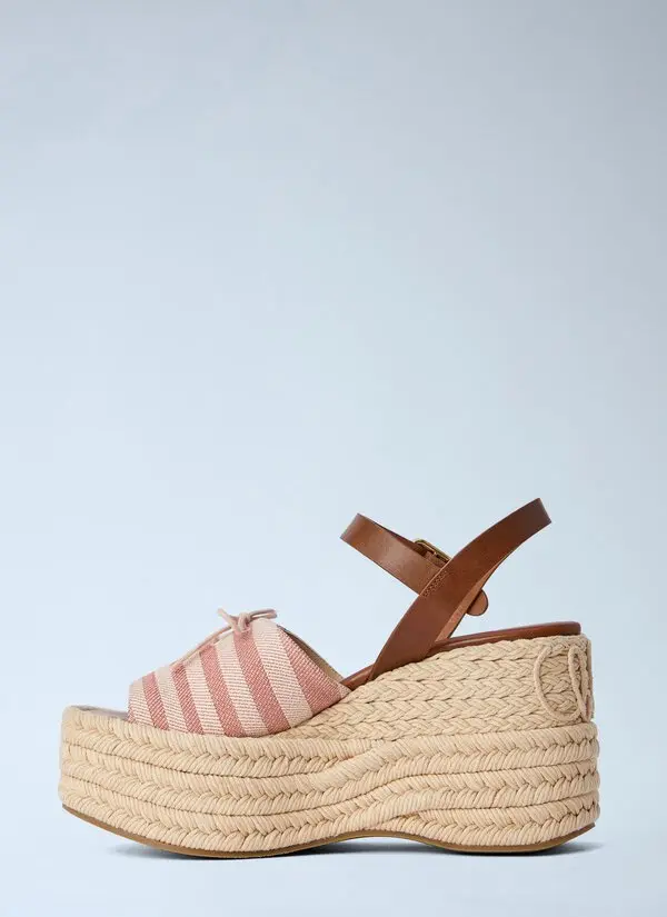 Chloé Isla Wedge Espadrilles