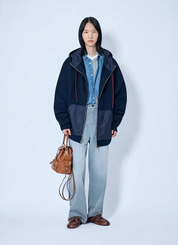 Miu Miu Zip Up Hoodie