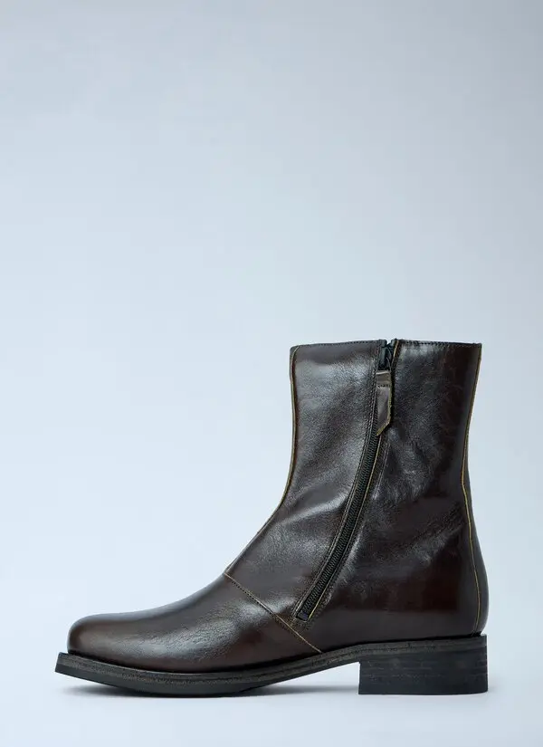 Our Legacy Camion Boots In Polished Leather