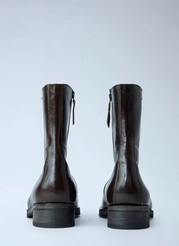 Our Legacy Camion Boots In Polished Leather