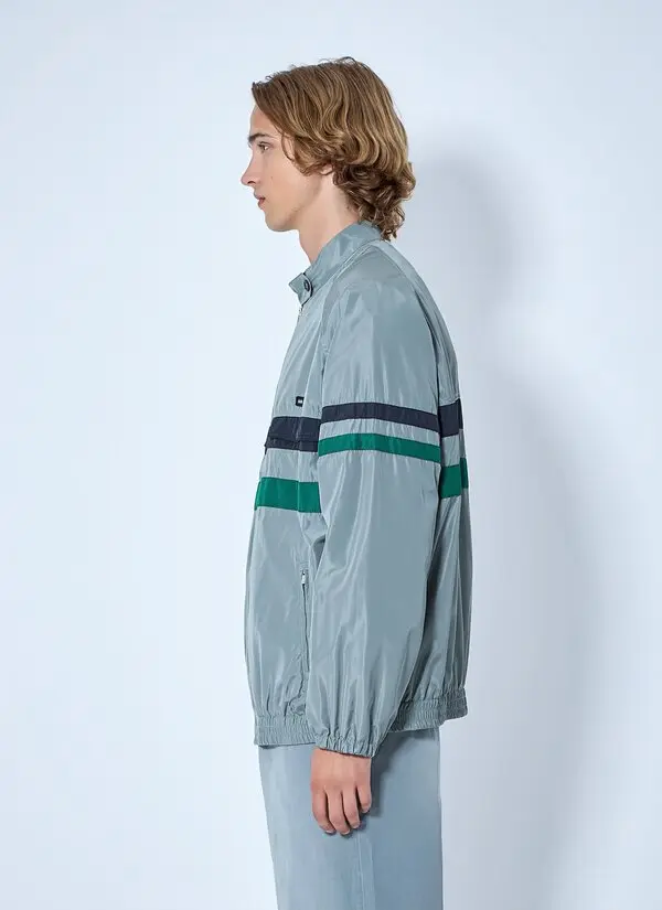 Miu Miu Technical Silk Blouson Jacket
