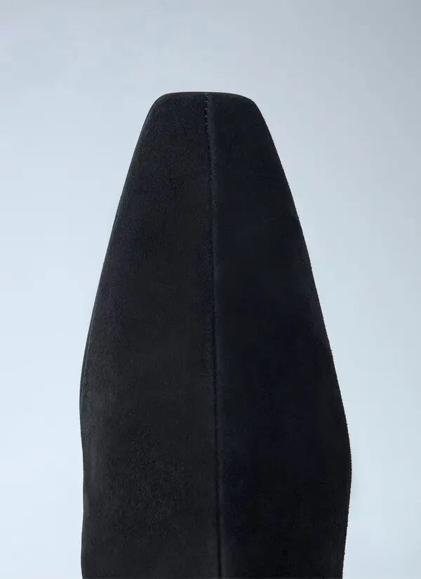 TOTEME Zipped Suede Chelsea Boots