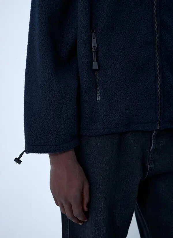 Miu Miu Hooded Cotton Fleece Sweatshirt With Logo Motif