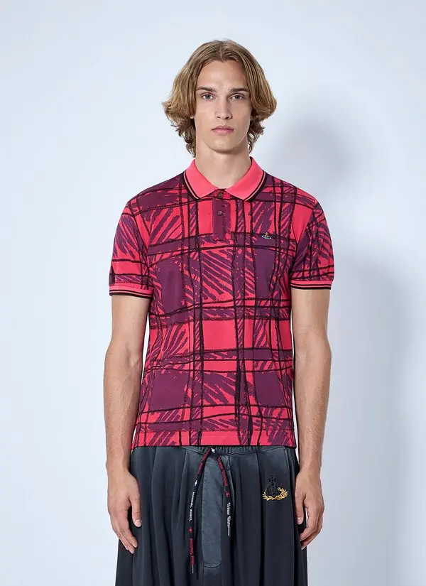 VIVIENNE WESTWOOD Classic Polo Shirt - Pink