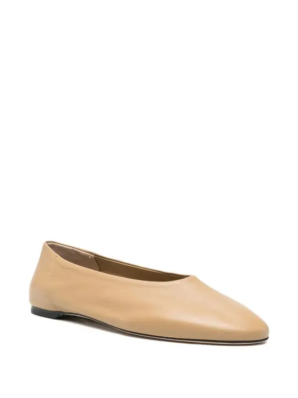 TOTEME Slip Leather Ballet Flats