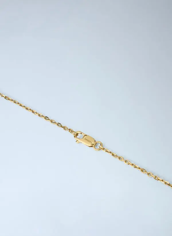 TOTEME Large Onyx Drop Necklace - Black