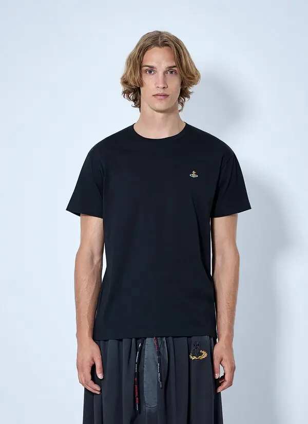 VIVIENNE WESTWOOD Orb Classic T-shirt - Black