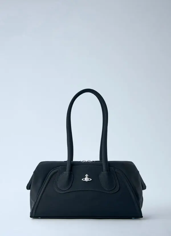 VIVIENNE WESTWOOD Shirley Small Holdall Shoulder Bag - Black
