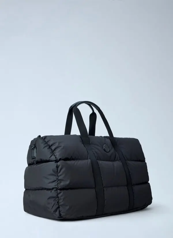 Moncler Caradoc Padded Quilted Duffle Bag - Black