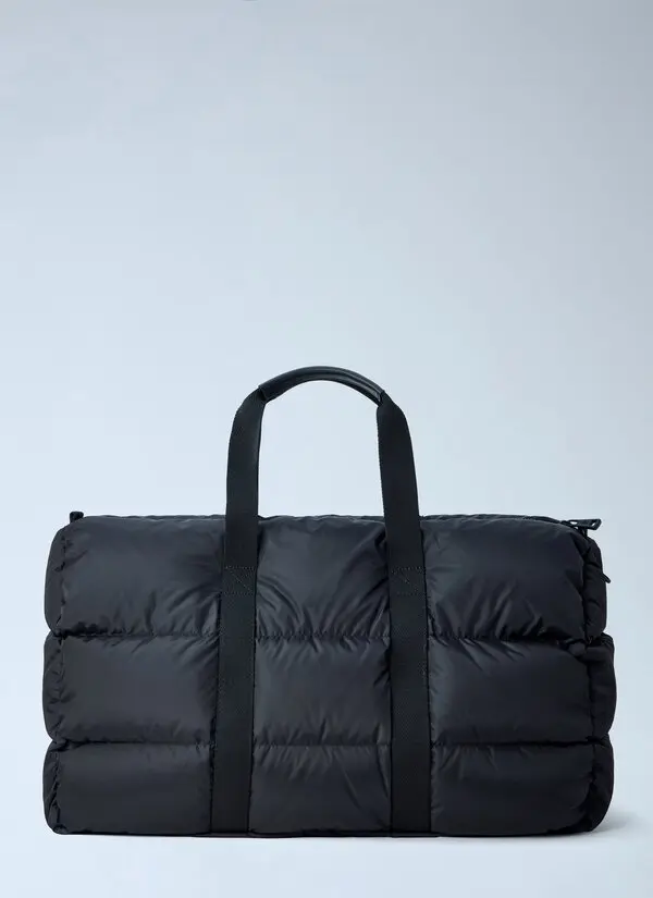 Moncler Caradoc Padded Quilted Duffle Bag - Black