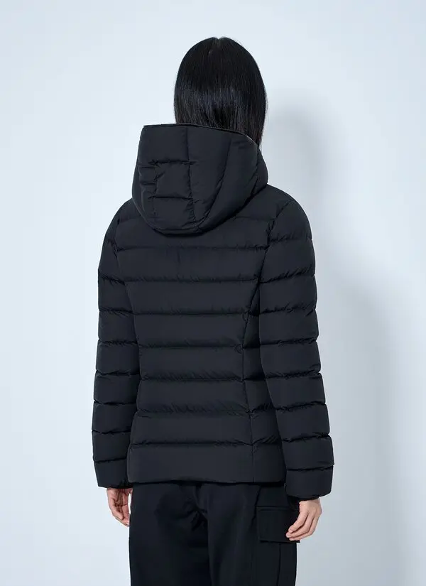 Moncler Herbe Hooded Short Down Jacket