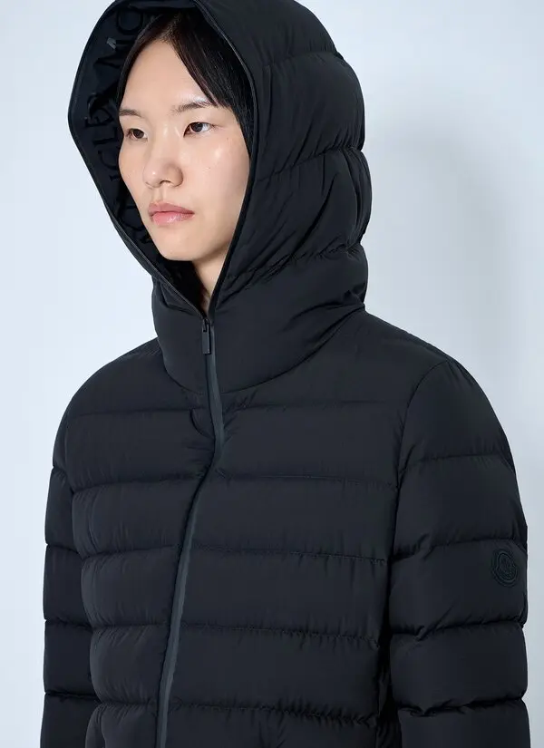Moncler Herbe Hooded Short Down Jacket
