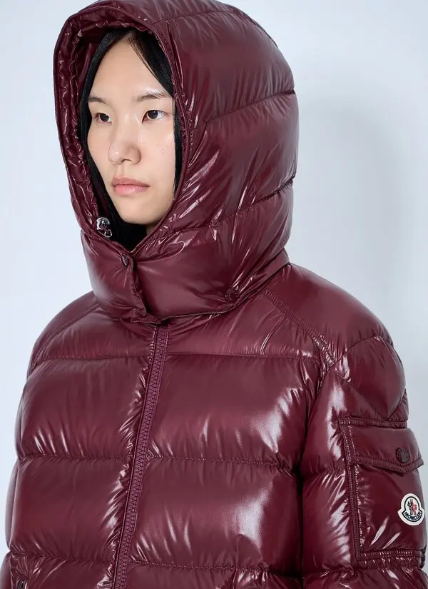 Moncler Maire Hooded Down Jacket - Multicolor