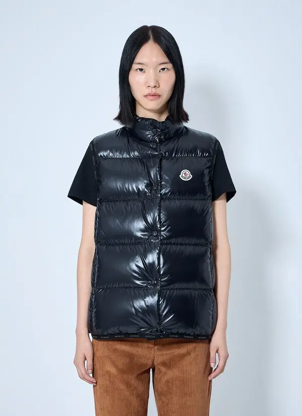 Moncler Badila Down Vest - Black