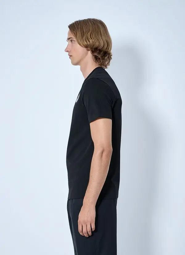 Moncler Logo Motif Cotton Jersey T-shirt
