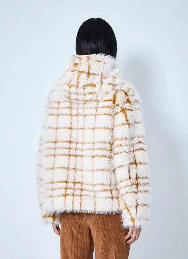Moncler Pluvier Faux Fur Down Jacket