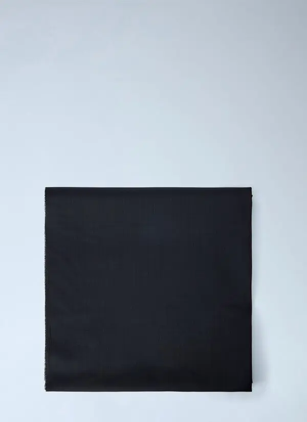 TOTEME Light Wool Scarf - Black