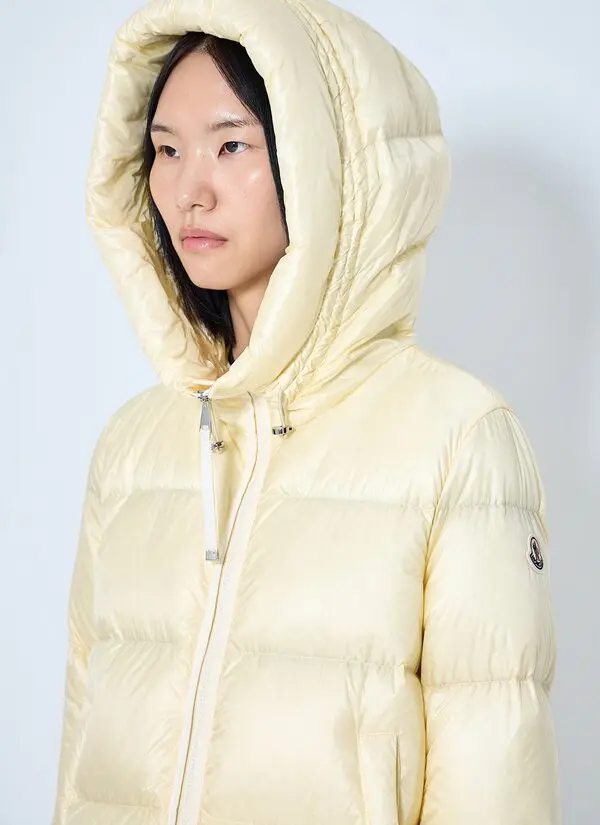 Moncler Quilted Parka With Drawstring Hood