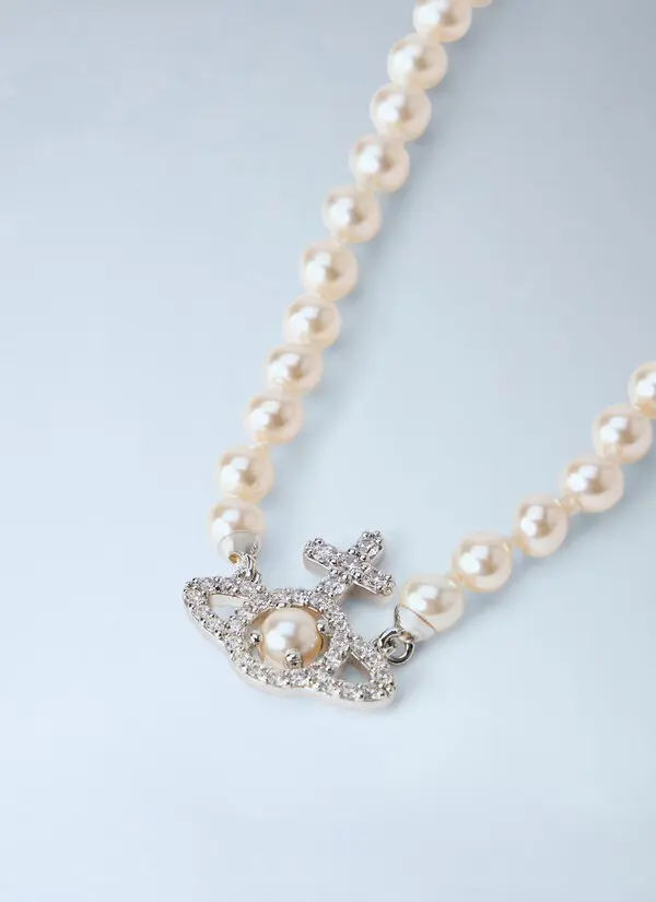VIVIENNE WESTWOOD Olympia Pearl Necklace