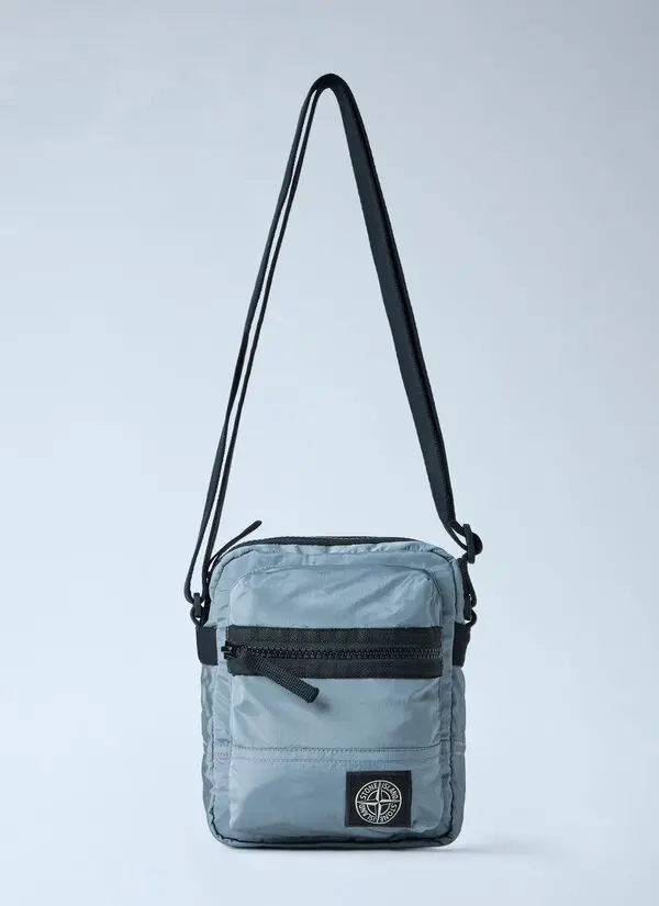 Stone Island Compact Crossbody Bag - Blue