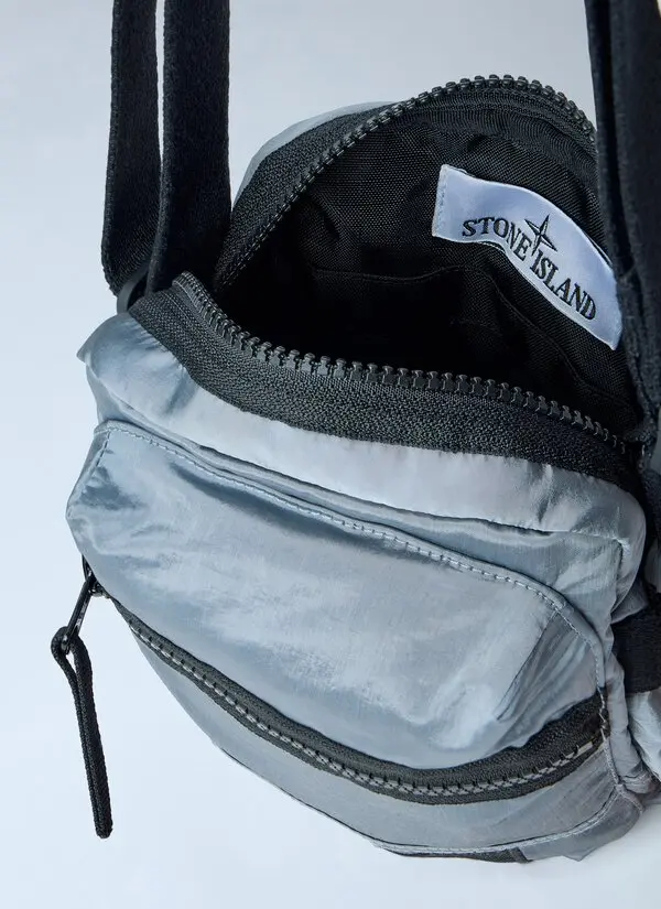 Stone Island Compact Crossbody Bag - Blue