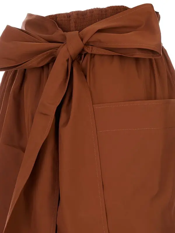 Chloé Cotton Midi Skirt - Multicolor