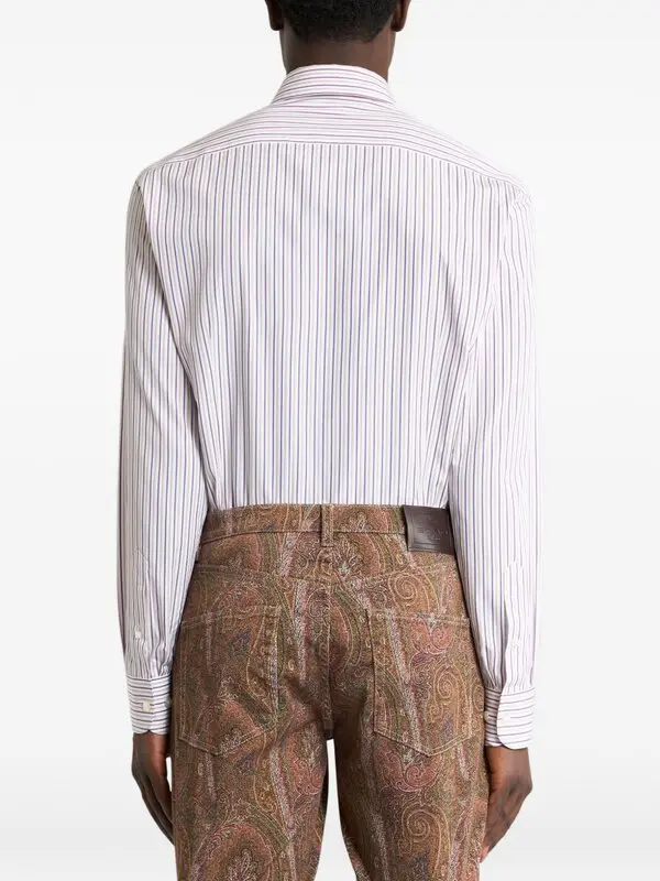 Etro Striped Cotton Shirt
