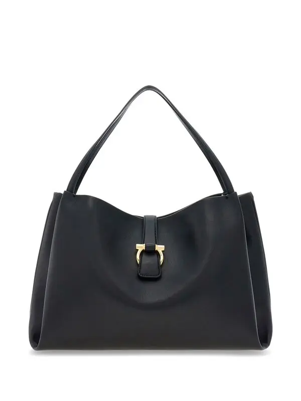FERRAGAMO Gancini Leather Tote Bag - Multicolor