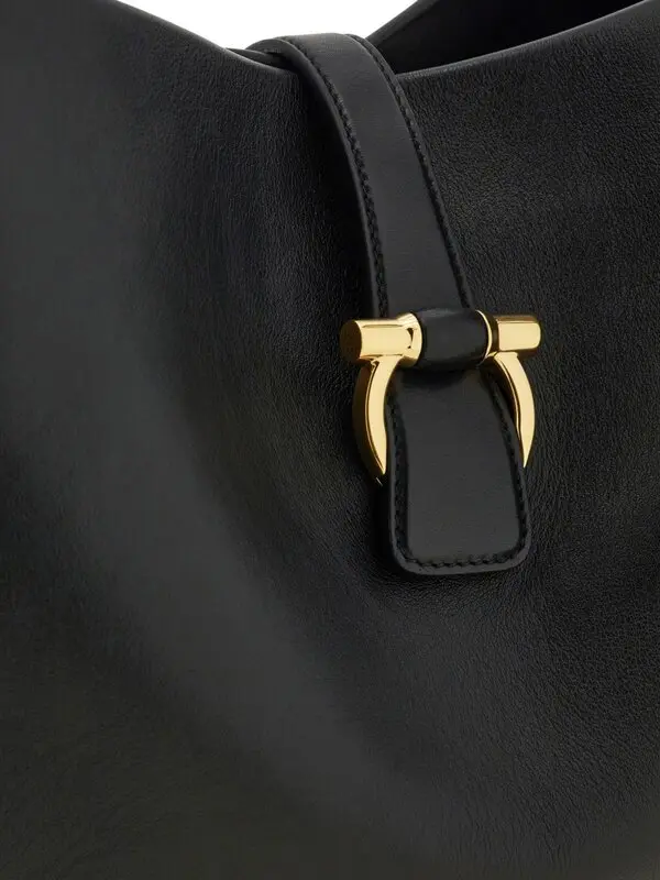 FERRAGAMO Gancini Leather Tote Bag - Multicolor